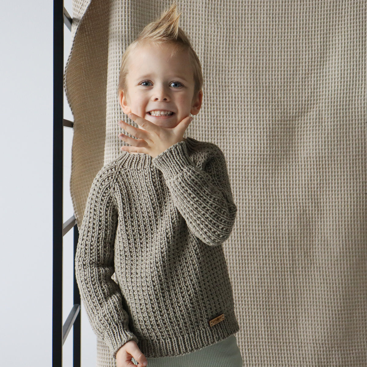 Ynja bómullarpeysa – STROFF